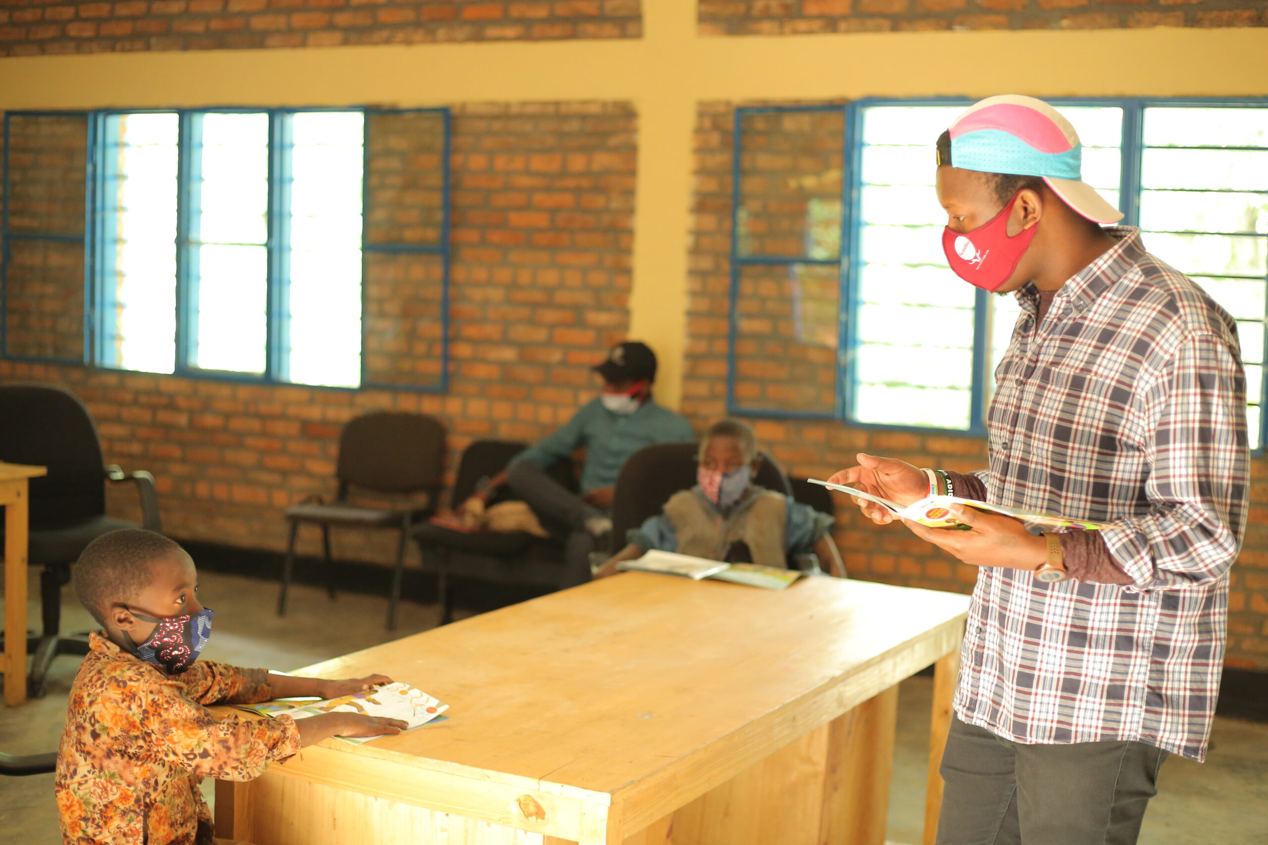 We officially reopened our library! - RwandOpp